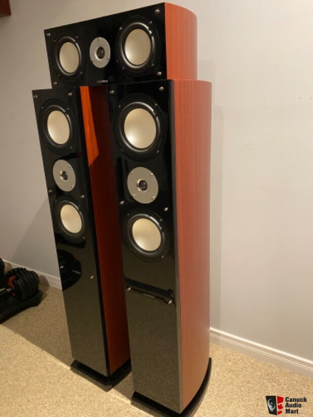 Fluance XL7F pair of tower speaker and Center speaker XL7 Reference ...