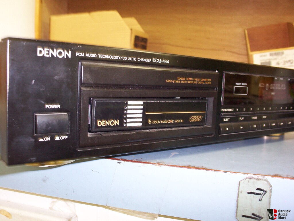 Denon DCM-444 6 disc CD changer Photo #366176 - Canuck Audio Mart
