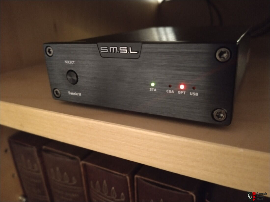 SMSL Sanskrit DAC (6th Gen, 32 Bit/192 Khz) For Sale - US Audio Mart