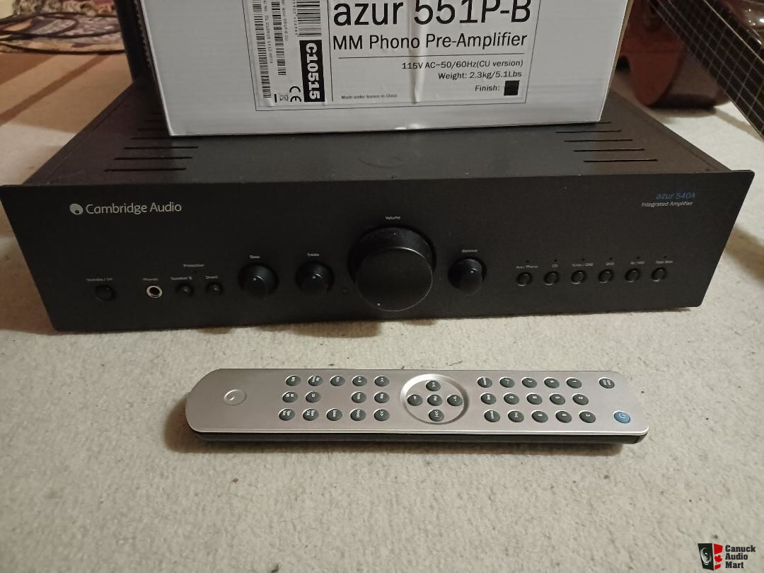 Cambridge AUDIO 540A Black For Sale - Canuck Audio Mart