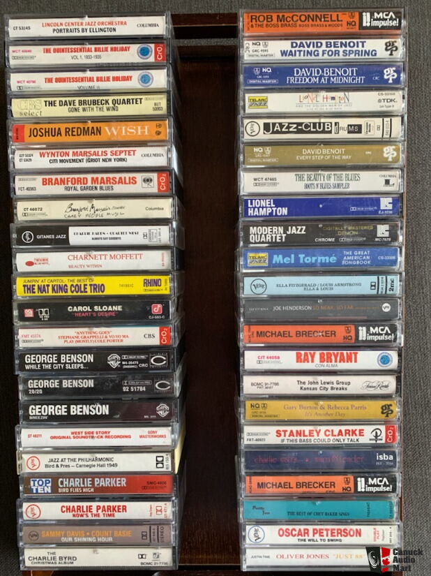 Cassette tapes - Jazz & Blues 54 tapes - 53 good titles - price incl ...