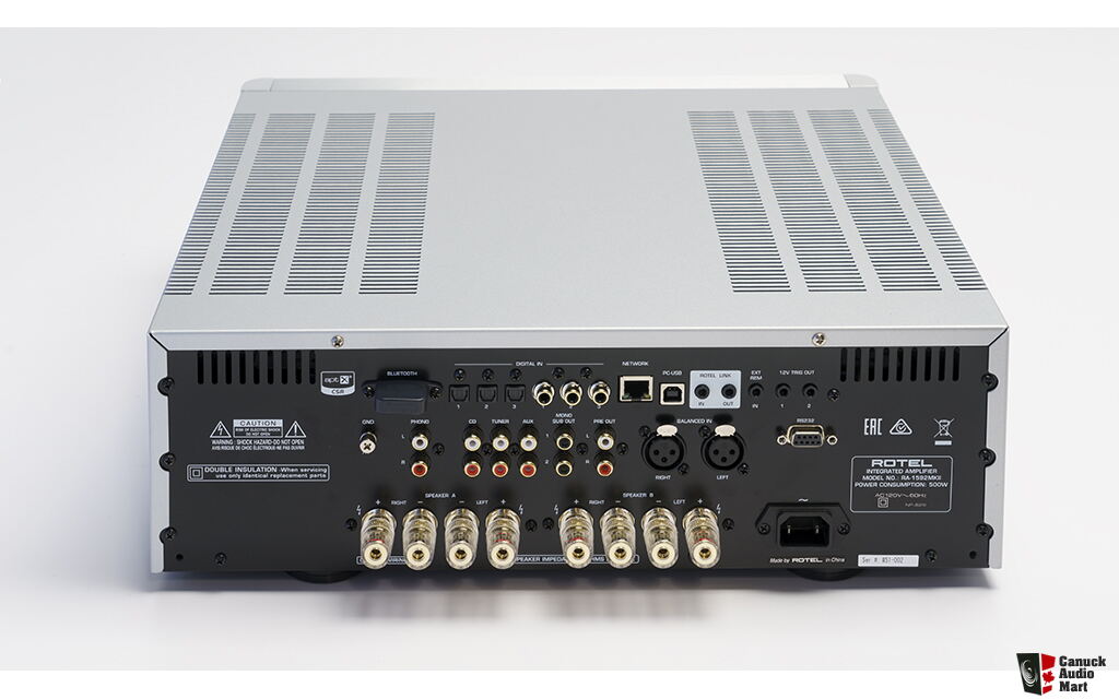 New Rotel RA-1592 MK II Integrated Amp - 35% Discount, Only 2 Weeks New ...