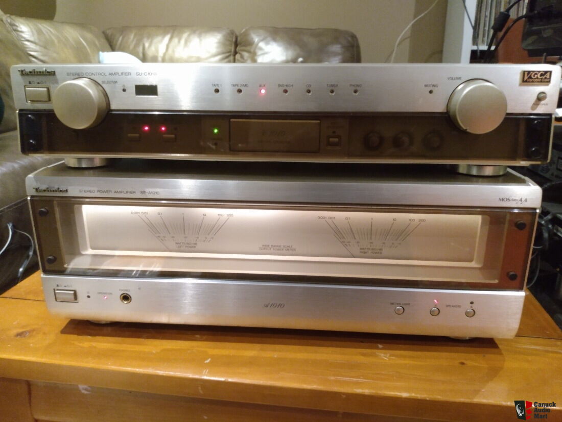 Technics SU C1010 preamp and SE A1010 Power amp item pending sale Photo ...
