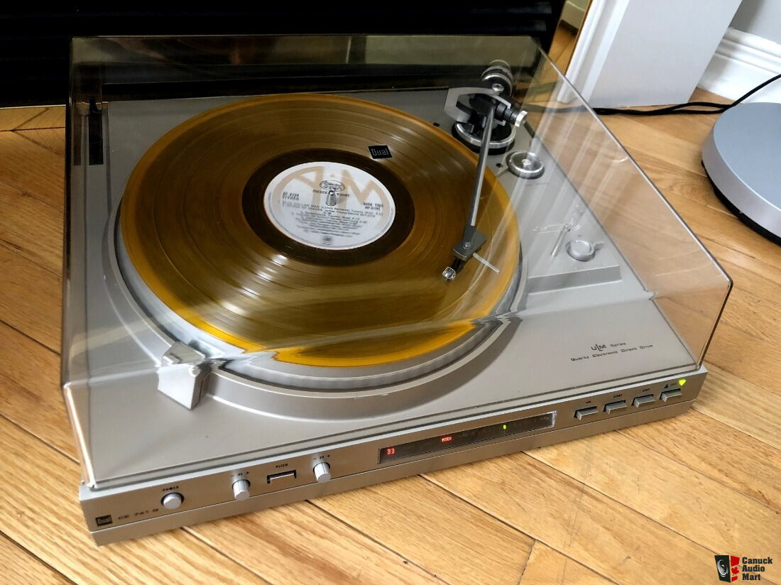 Dual CS-741Q Quartz-Lock Direct Drive Fully-Auto Turntable In Excellent ...