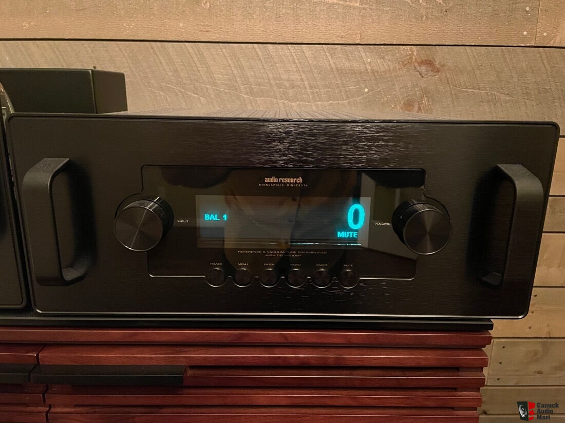 Audio Research REF6SE Black (REF6 SE, REF 6SE) For Sale - UK Audio Mart