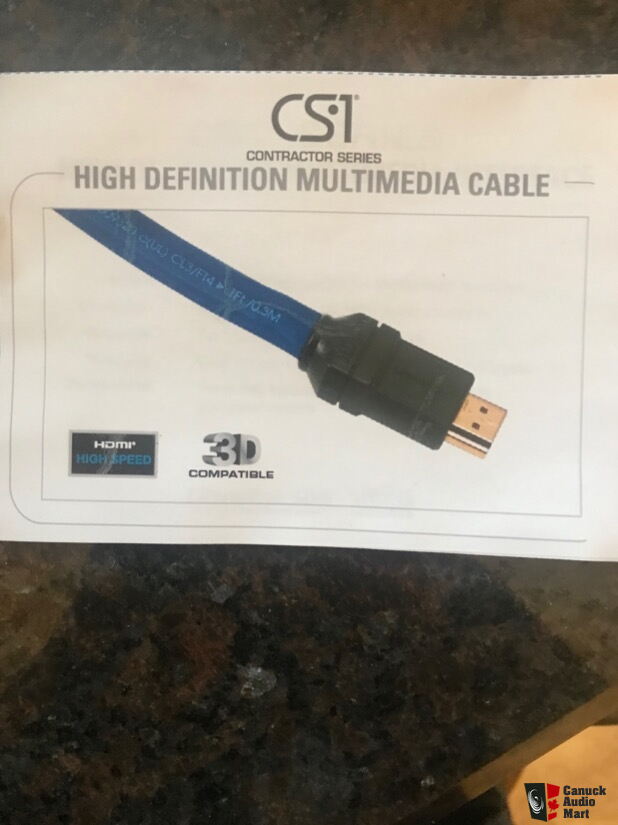 12m HDMI Cable For Sale - Canuck Audio Mart