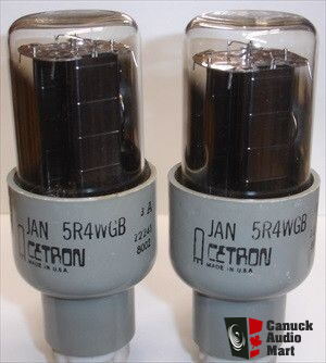 Updated Vintage Audio + Radio, Rectifiers Vacuum Tube List of current ...