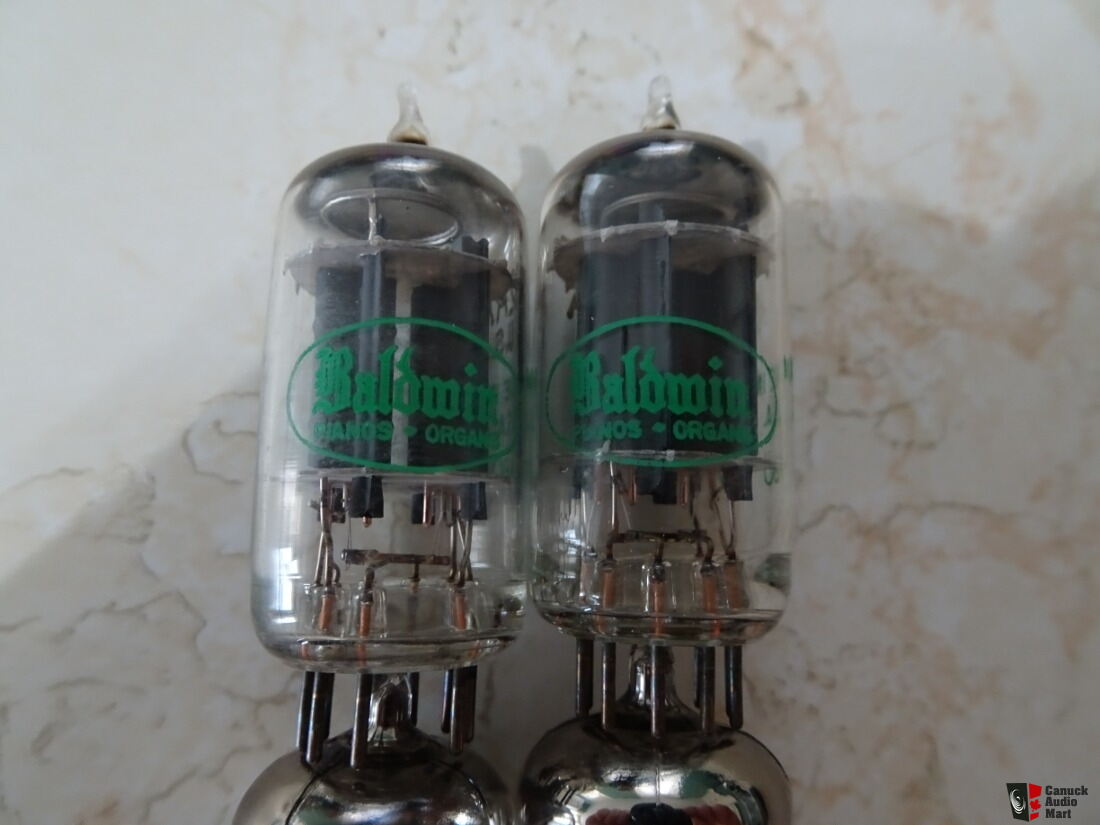 12AX7 Pairs: Baldwin tubes pair assorted other including Ken-Rad For ...