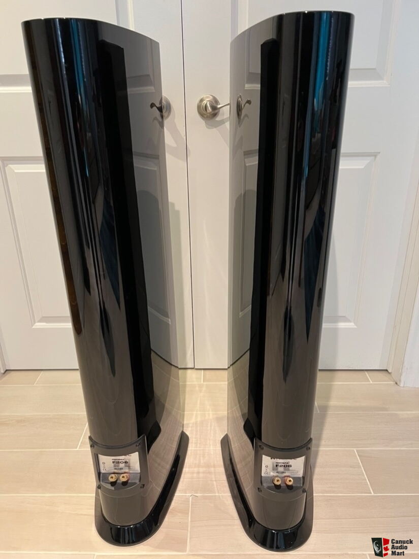 Revel Performa 3 F206 floor-standing and C205 center speakers Photo ...