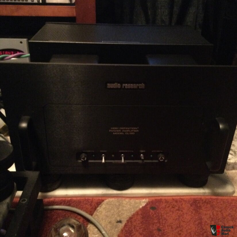 Audio Research Classic 150 Tubes Amplifiers Split Shipping Cost Photo ...