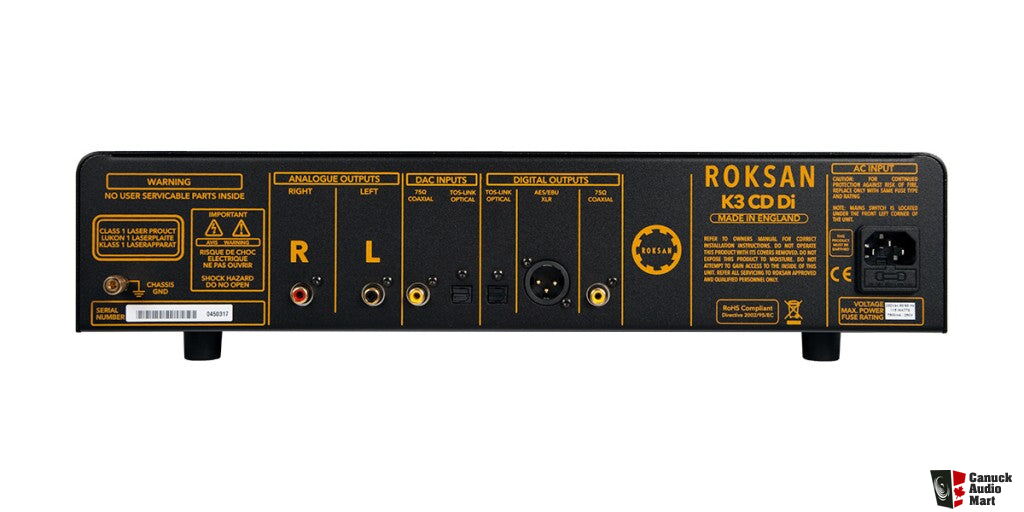 Roksan K3 CD Di CD Player & DAC - NEW - FREE Shipping Photo #3691870 ...