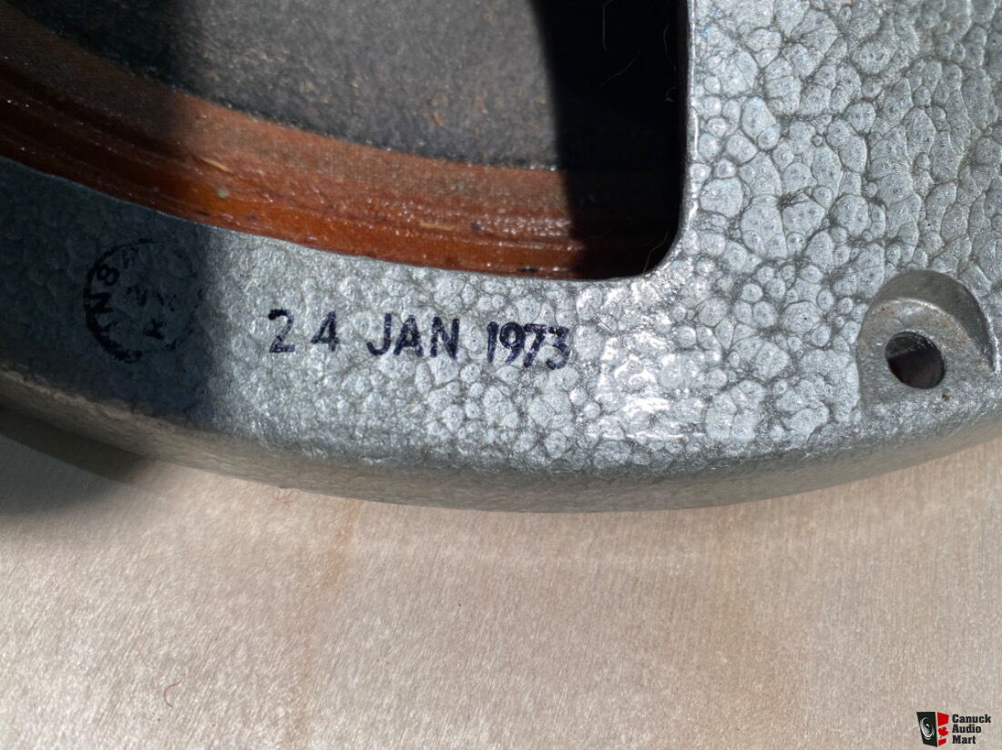 Pair of Richard Allan CG 12 8 ohm 12 inch bass drivers Photo #3691981 ...