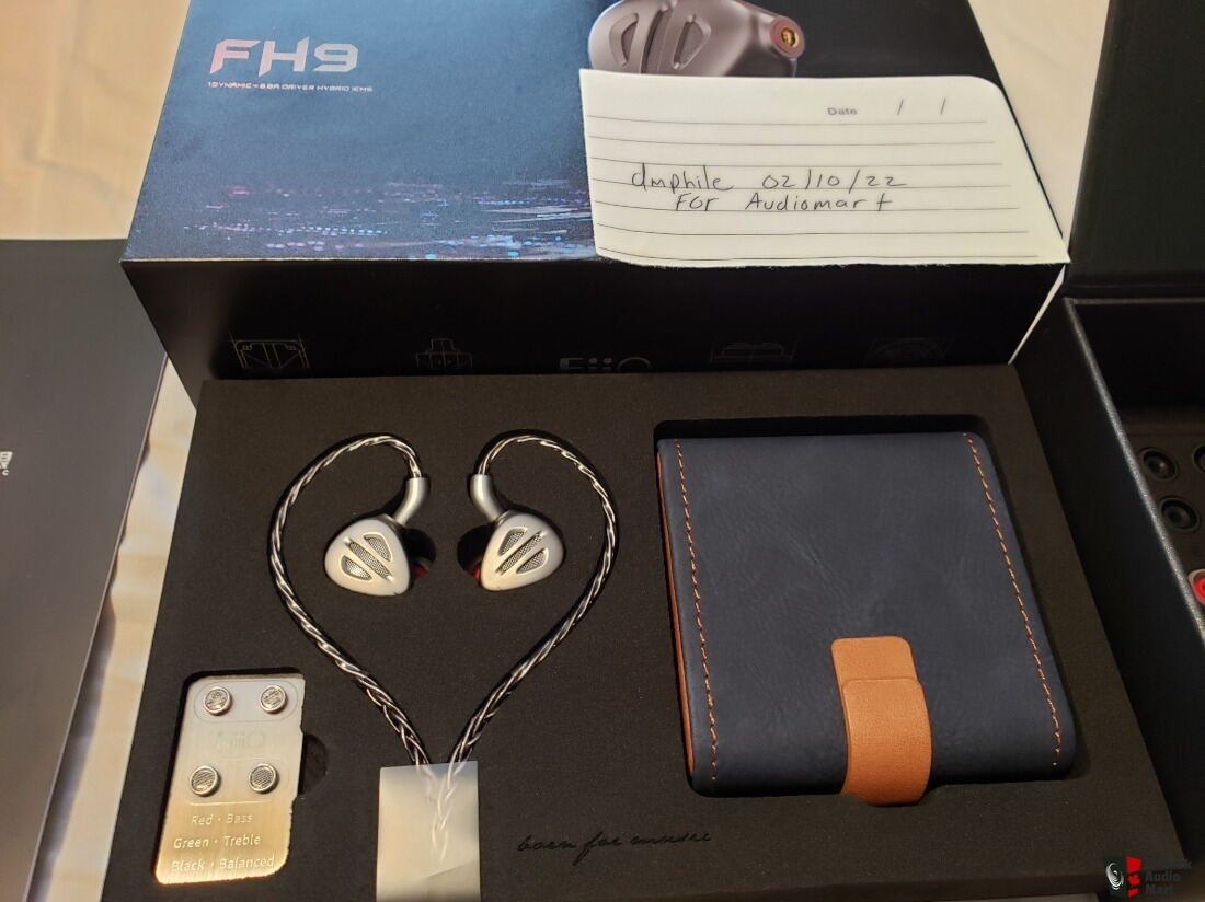 PRICE DROP] FiiO FH9 Flagship-Titanium Photo #3693539 - UK Audio Mart