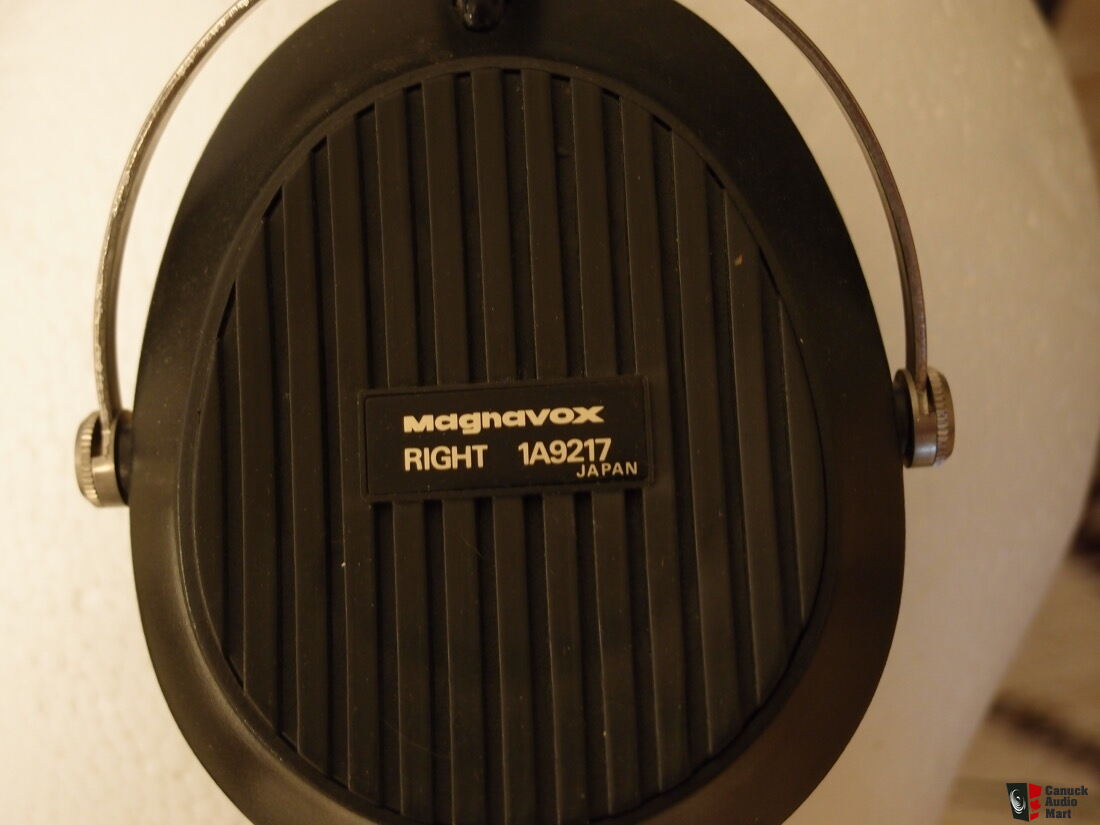 Magnavox (Japan) Electrostatic Headphones REDUCED