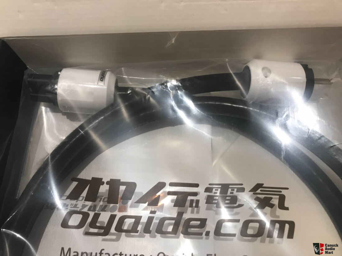 New Oyaide TUNAMI GPX-R V2 Power Cable Photo #3695172 - UK Audio Mart