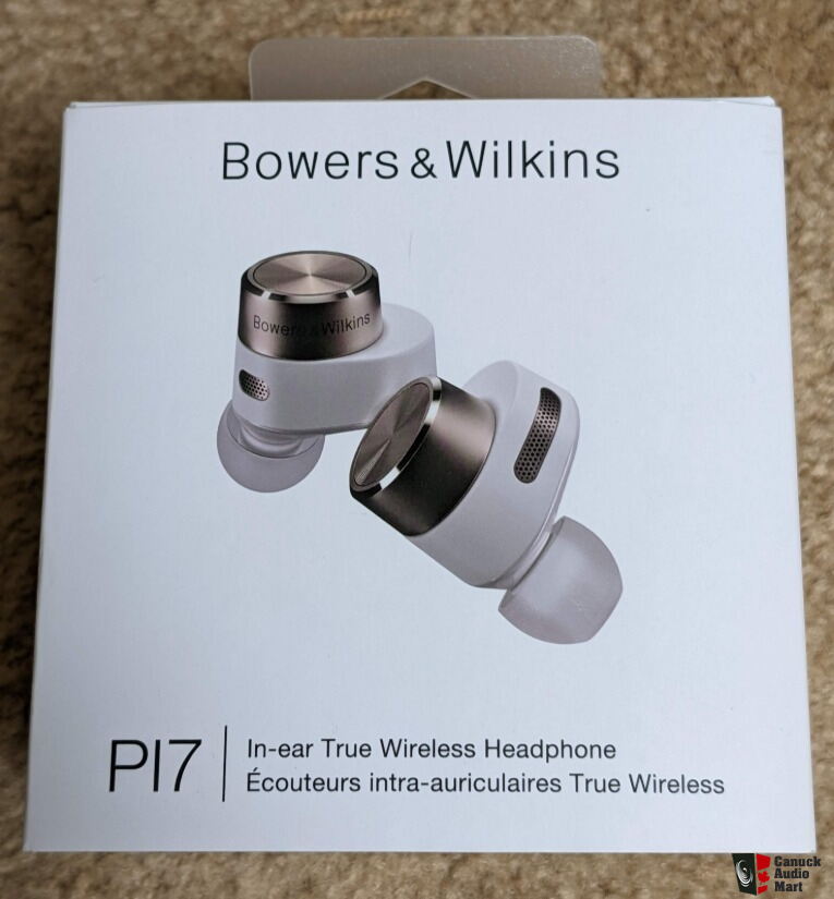 Bowers & Wilkins PI7 True Wireless Noise Cancelling In-Ear Headphones ...
