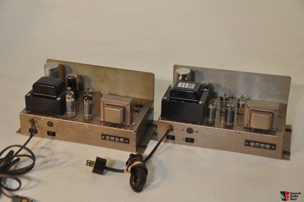 Two Working NORTHERN ELECTRIC HF120 Mono Tube Amplifiers Photo #3701301 ...