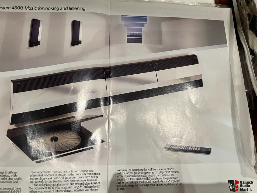 Bang & Olufsen (B&O) BeoSystem 4500 Stereo system Photo #3701419 ...