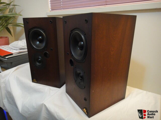 AUDIOPHILE PAIR ENGLAND CASTLE DURHAM 900 BOOK SHELF SPEAKERS, MINT ...