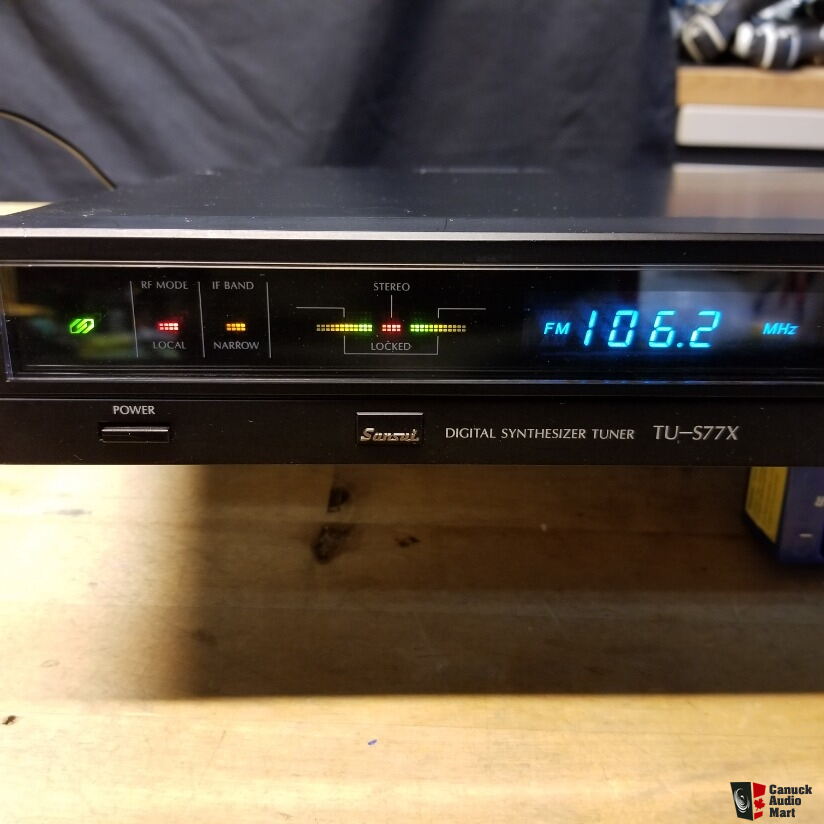 Vintage Sansui Digital Stereo Tuner Photo #3702887 - Canuck Audio Mart