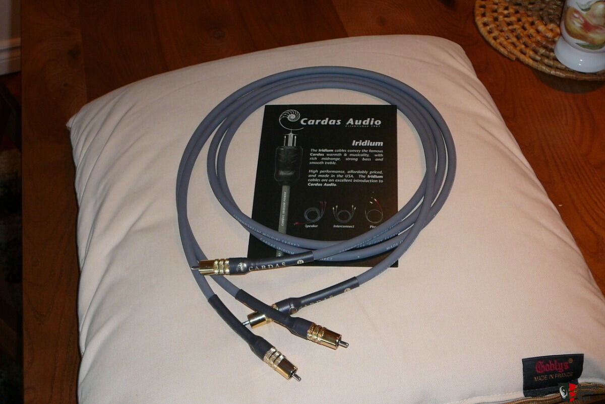 Cardas Iridium & Quadlink Interconnects: Both RCAs and 1.5m. Both ...
