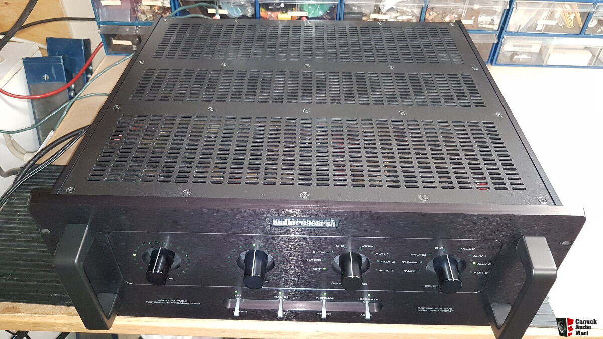 Audio Research Reference 1, tube balanced preamplifier., new tubes, new ...