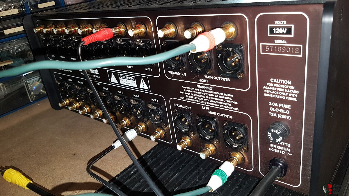 Audio Research Reference 1, tube balanced preamplifier., new tubes, new ...