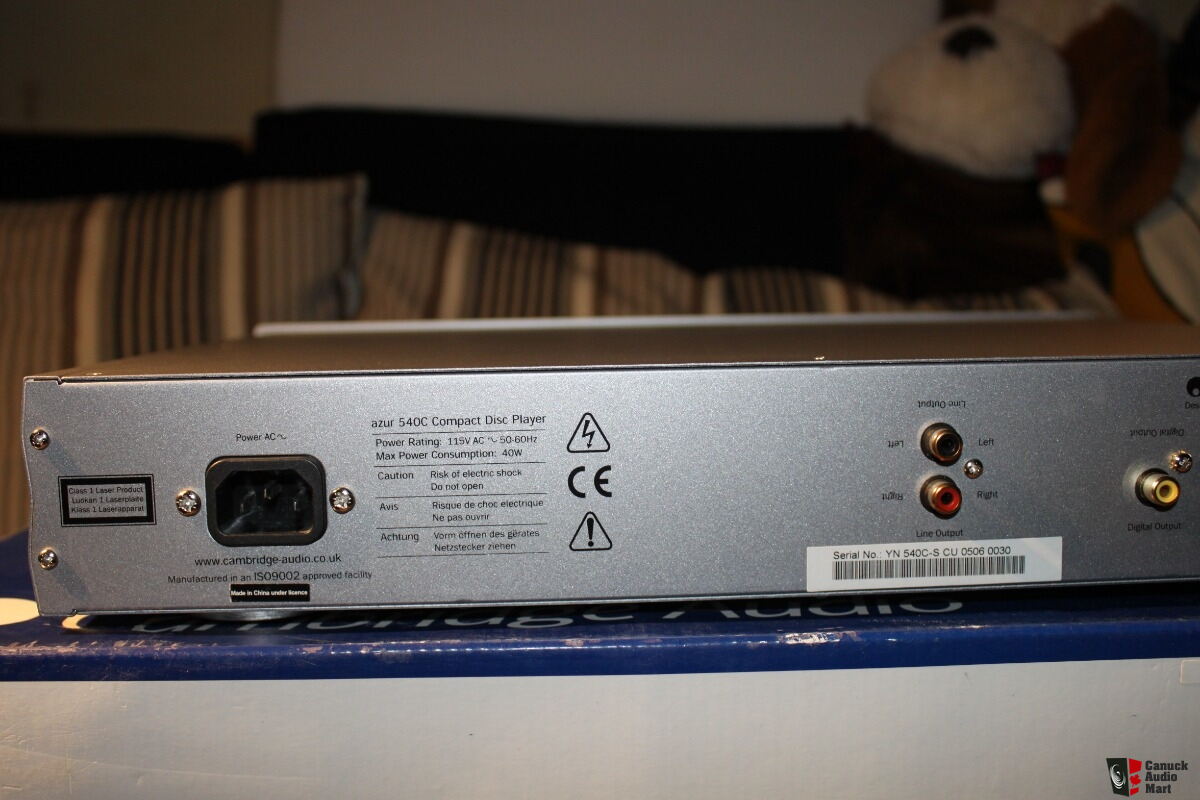 Cambridge Audio Azur 540C CD player Photo #3705101 - US Audio Mart