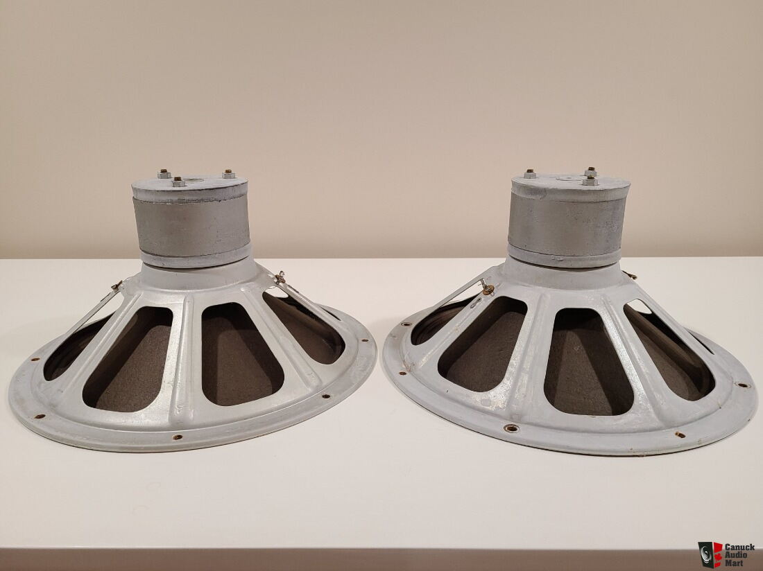 Philips 12" fullrange speaker drivers (two pairs), revised Photo ...