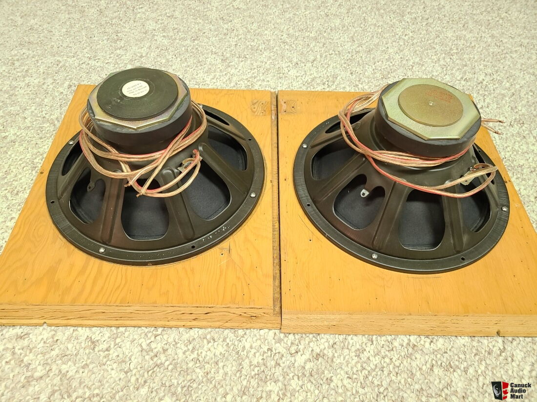 Philips 12" fullrange speaker drivers (two pairs), revised Photo ...