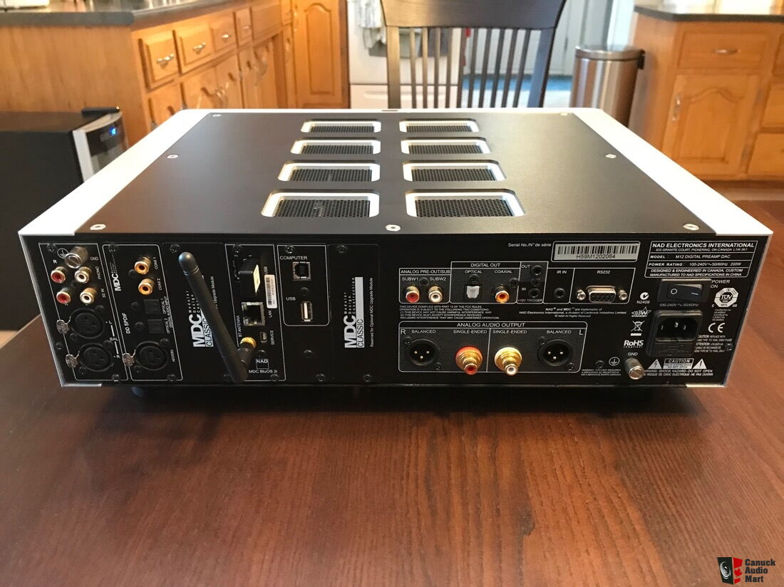 NAD Masters Series M12 Digital Preamp DAC Photo #3705948 - Canuck Audio ...