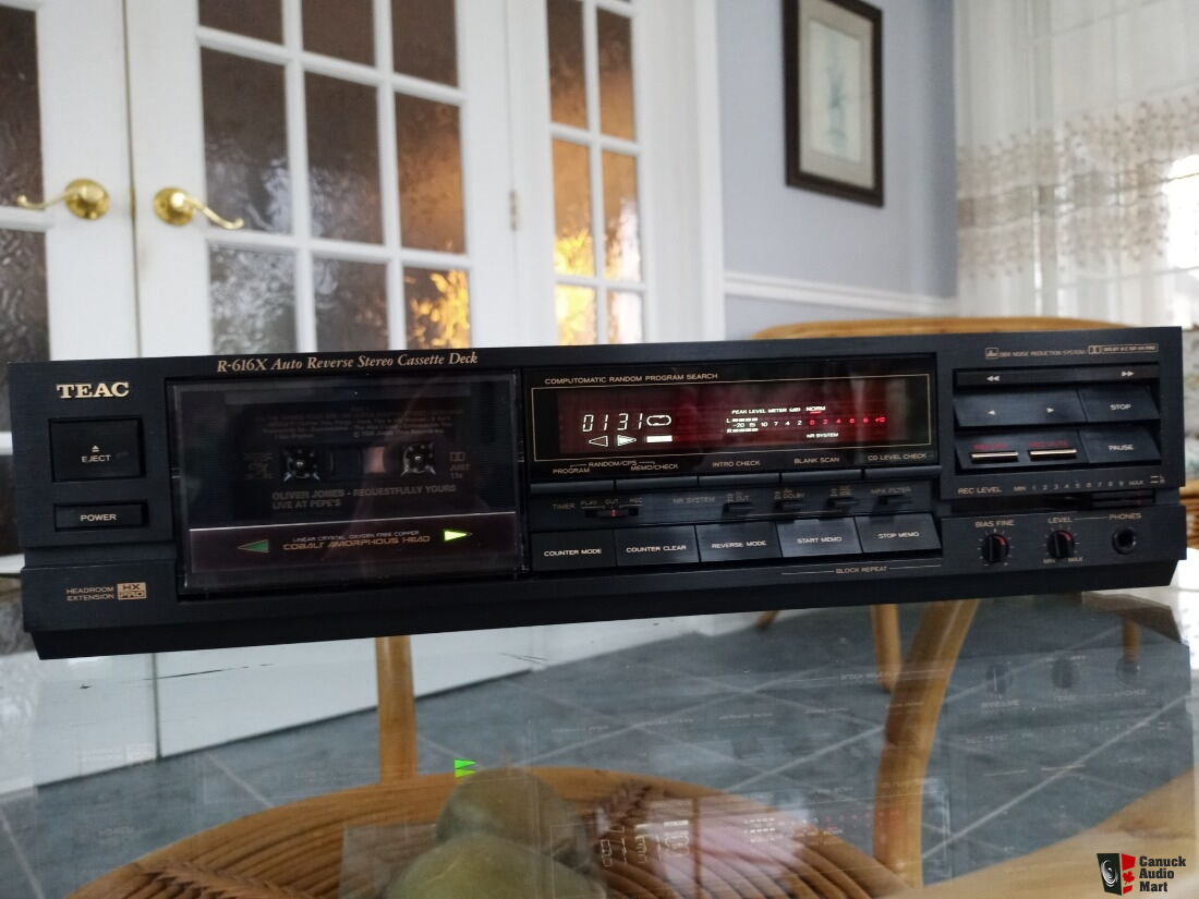 TEAC R-616X - 3 Heads / 2 Motors - Auto Reverse Cassette Deck Photo ...