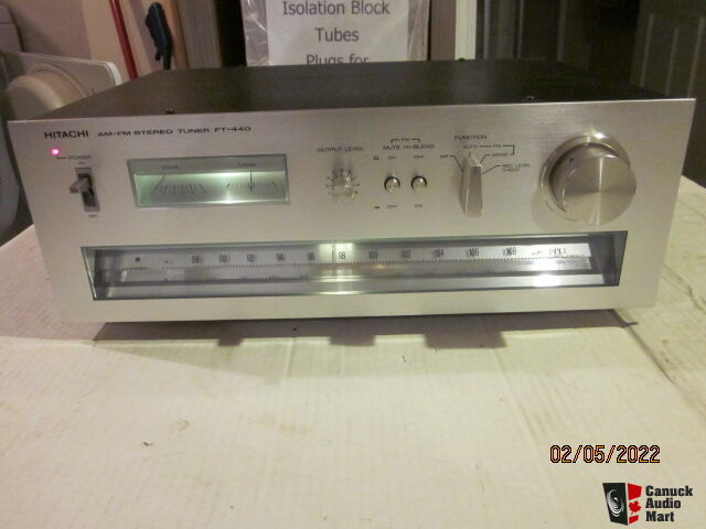 Hitachi FT-440 Tuner Photo #3707118 - Canuck Audio Mart