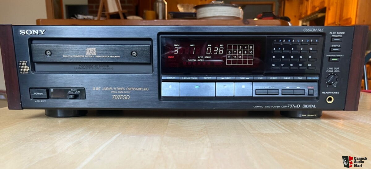 Sony CDP 707ESD CD Player Photo #3708985 - UK Audio Mart