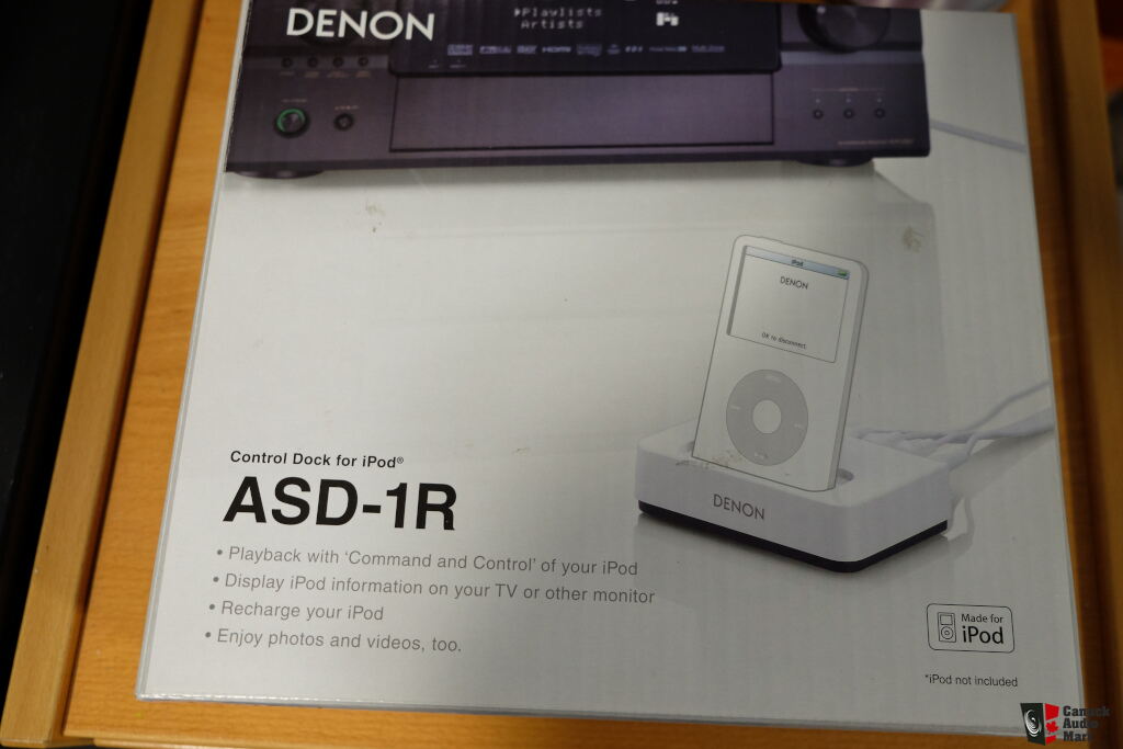 Denon ASD-1R iPod Dock For Sale - Canuck Audio Mart