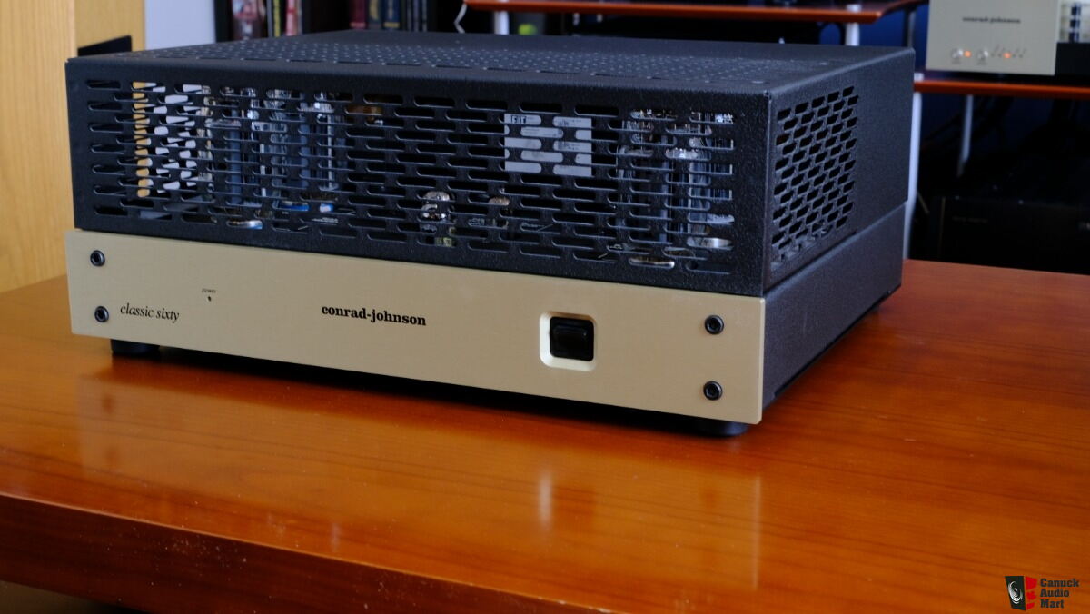 Stereo amplifier, Conrad Johnson Classic 60 SE, 4 x KT120 Photo ...