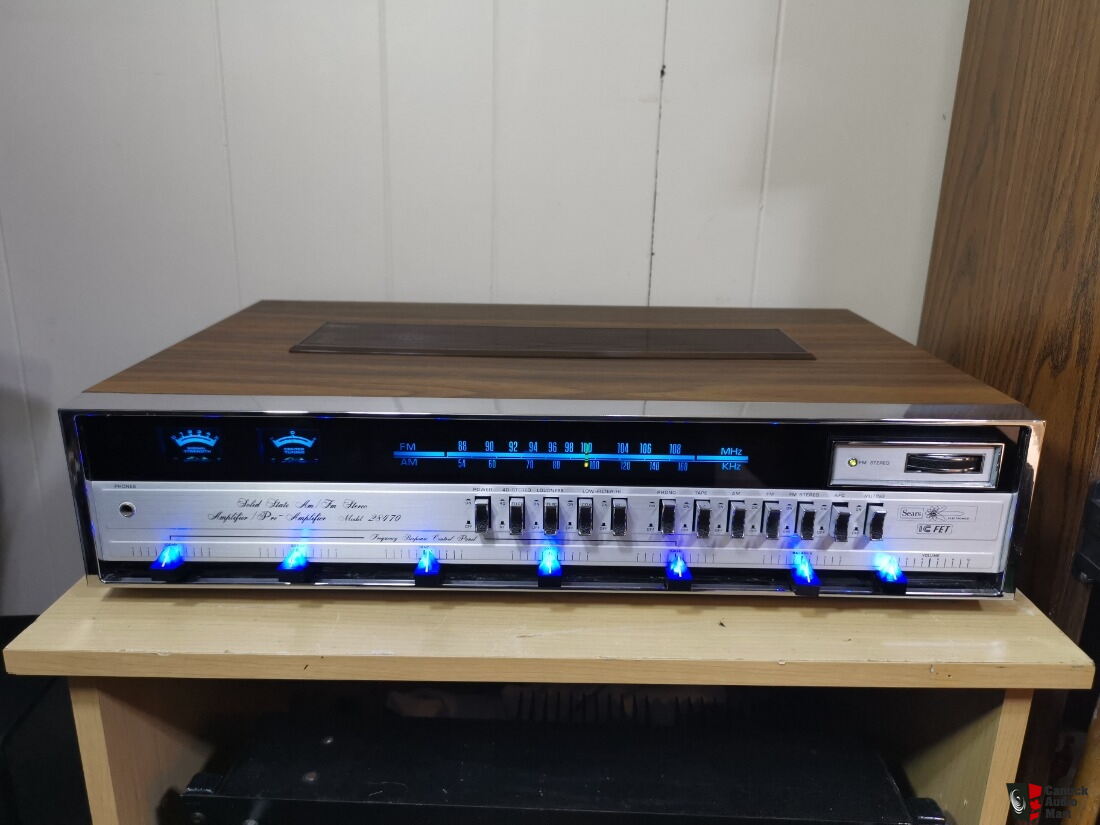 Extremely Rare Vintage Sears AM/FM Stereo Amplifier Model-28470 Photo ...