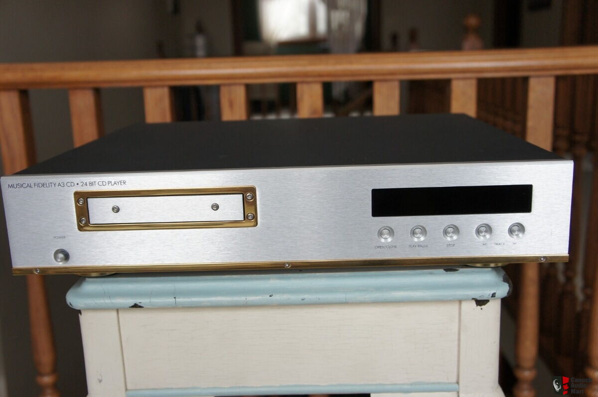 Musical Fidelity A3CD 24-Bit CD Player, made in England - new photos ...