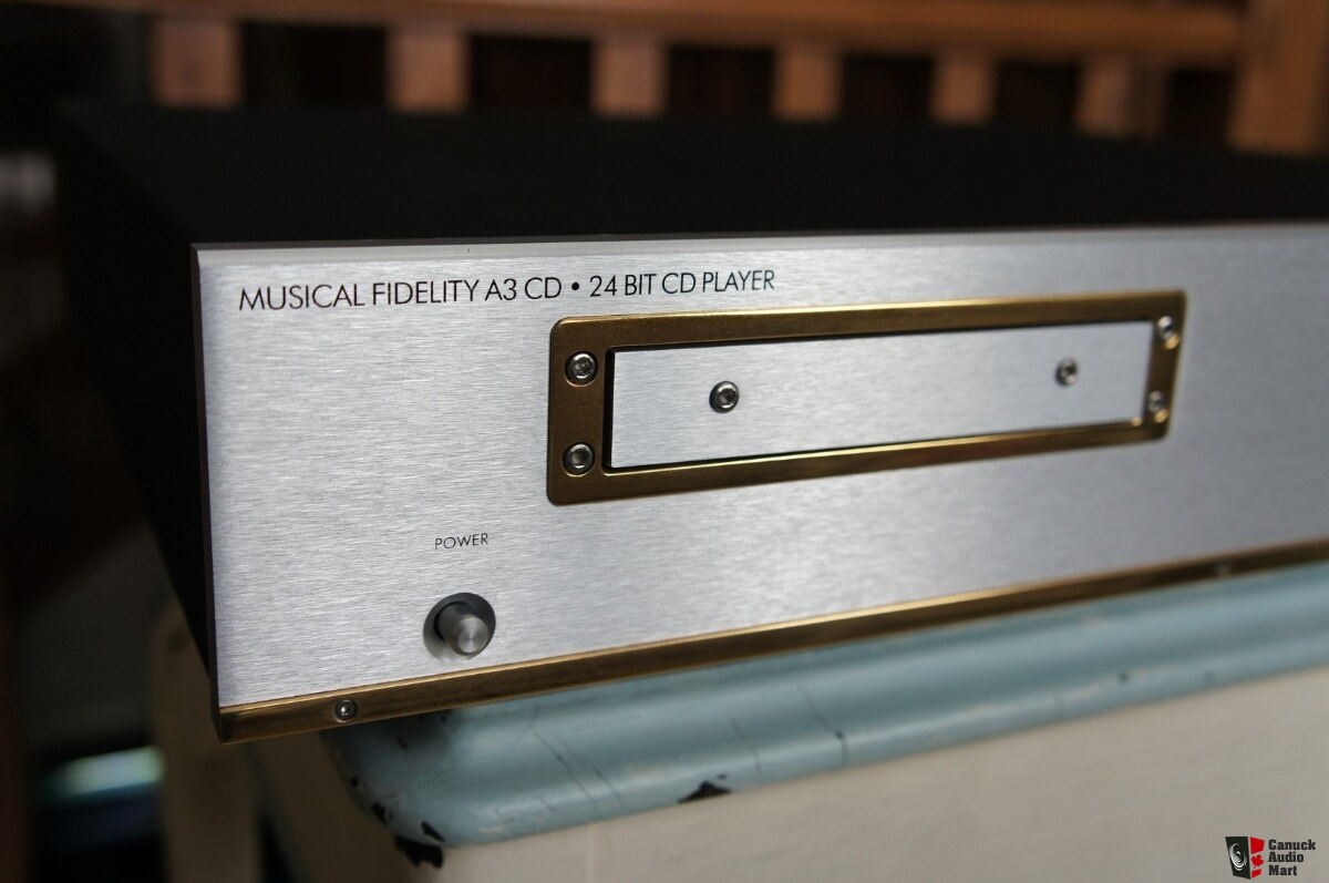 Musical Fidelity A3CD 24-Bit CD Player, made in England - new photos ...