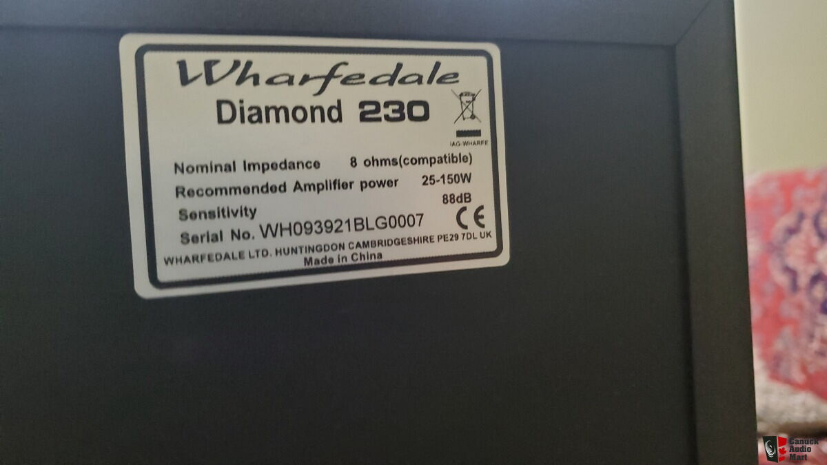 Wharfedale Diamond 230 For Sale - Canuck Audio Mart