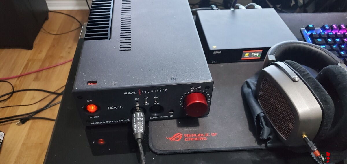 Like New Raal HSA-1B Amplifier For Sale - Canuck Audio Mart