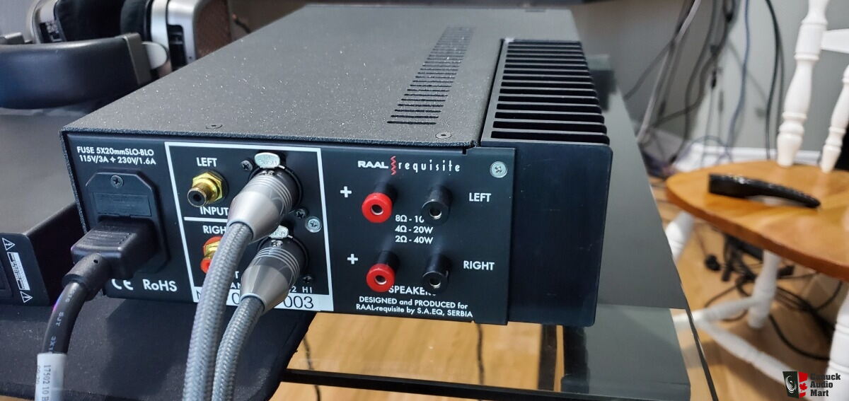 Like New Raal HSA-1B Amplifier Photo #3726911 - Canuck Audio Mart