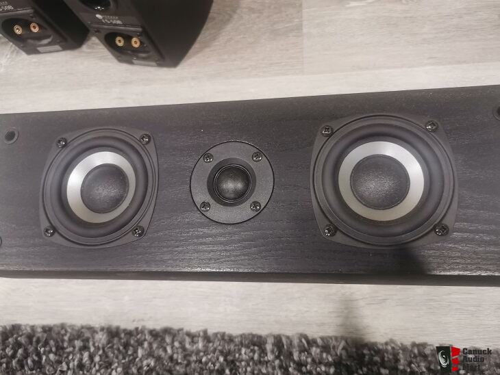 Athena LS-50B Satellite Speaker, pair and One Centre speaker Photo ...