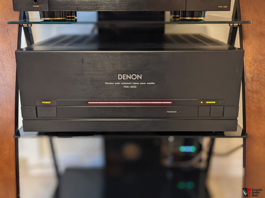 Denon POA 2200 - Denon PRA 1200 - Audio Stand Photo #3727593 - Canuck ...