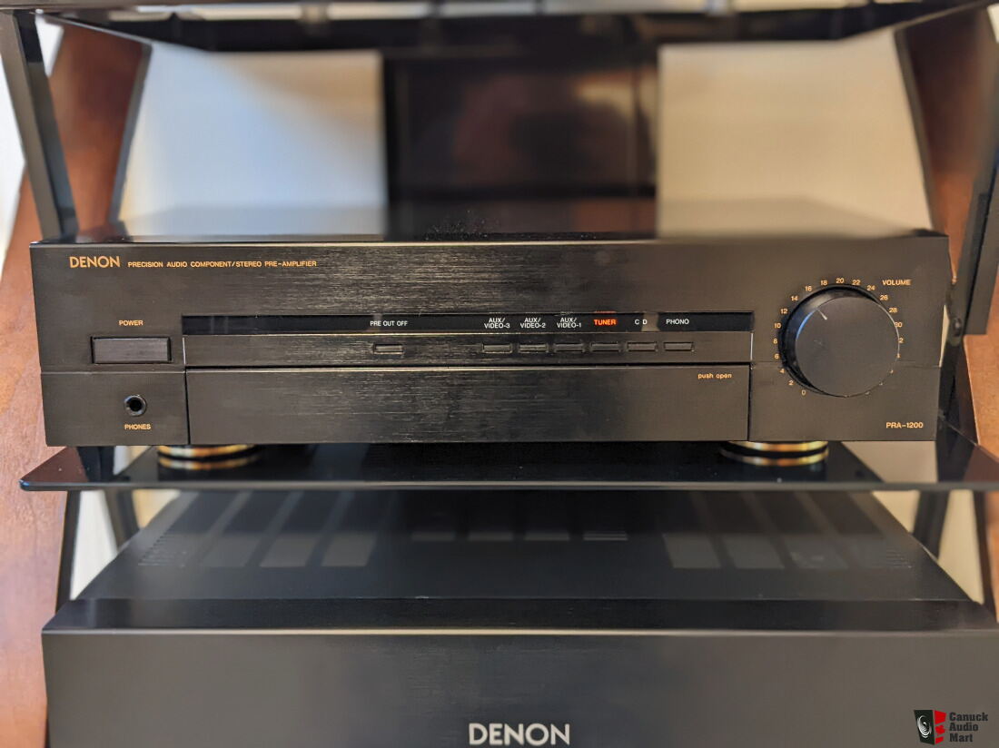 Denon POA 2200 - Denon PRA 1200 - Audio Stand Photo #3727593 - Canuck ...