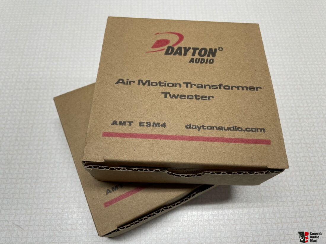 Dayton Audio ES104AMT-4 AMT Tweeters Photo #3727616 - Canuck Audio Mart
