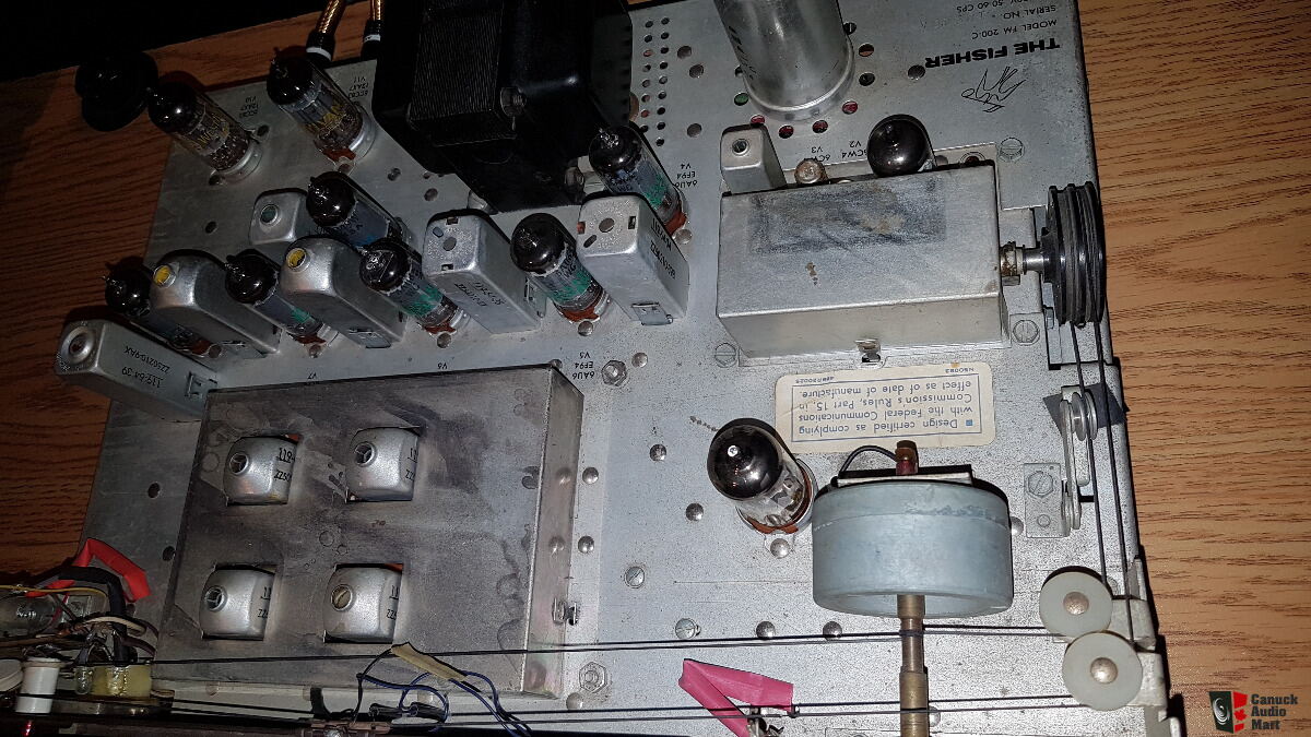 Fisher FM-200C FM stereo full tube tuner, serviced, aligned, new tubes ...