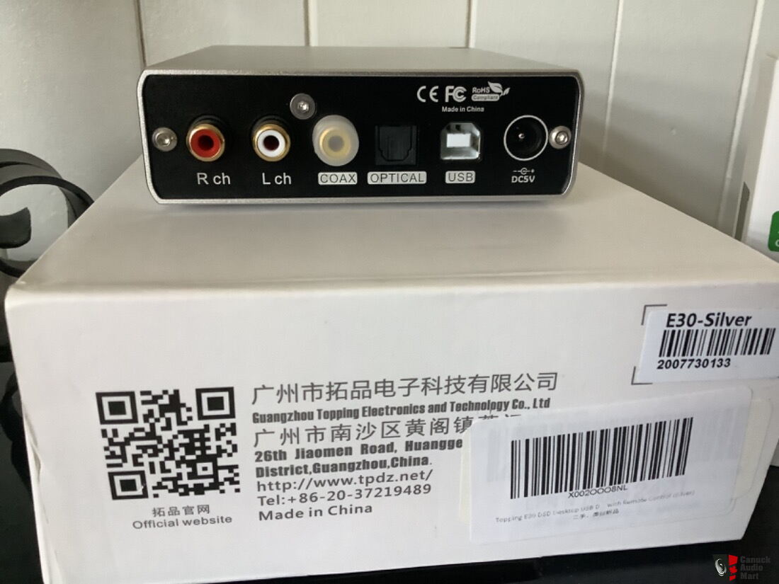 Topping E30 DAC + iPurifier package For Sale - US Audio Mart