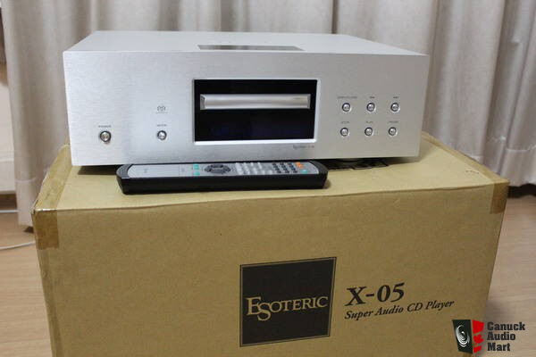 players esoteric cd/sacd x05 For Sale - Canuck Audio Mart