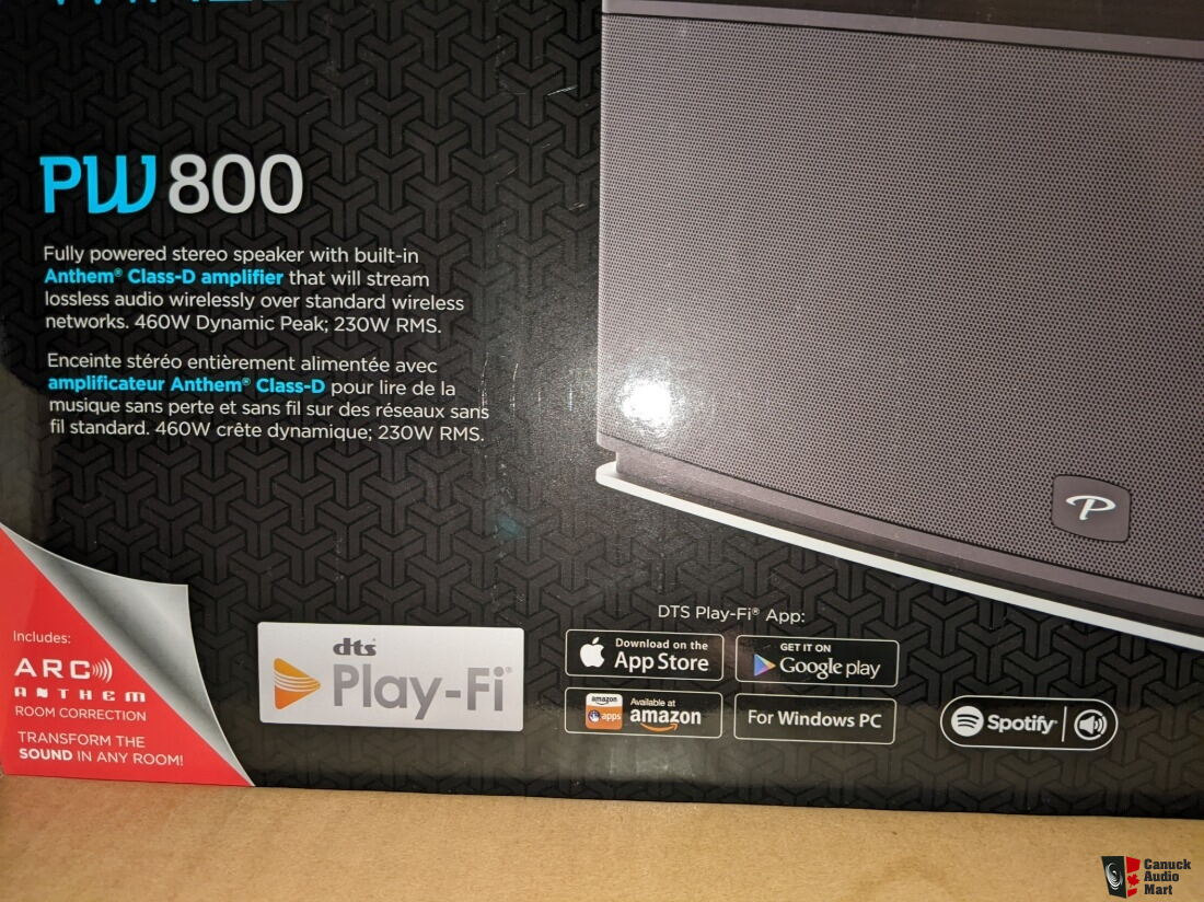 Paradigm PW800 Wifi speaker Photo #3739655 - Canuck Audio Mart
